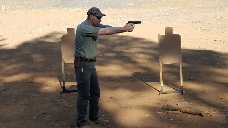 Dry Fire Training to improve skills for new shooters - Hold Right Edge