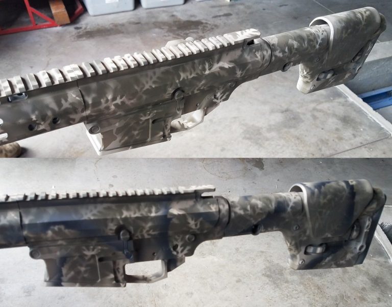 How to DIY Camo Paint your Gun - Hold Right Edge