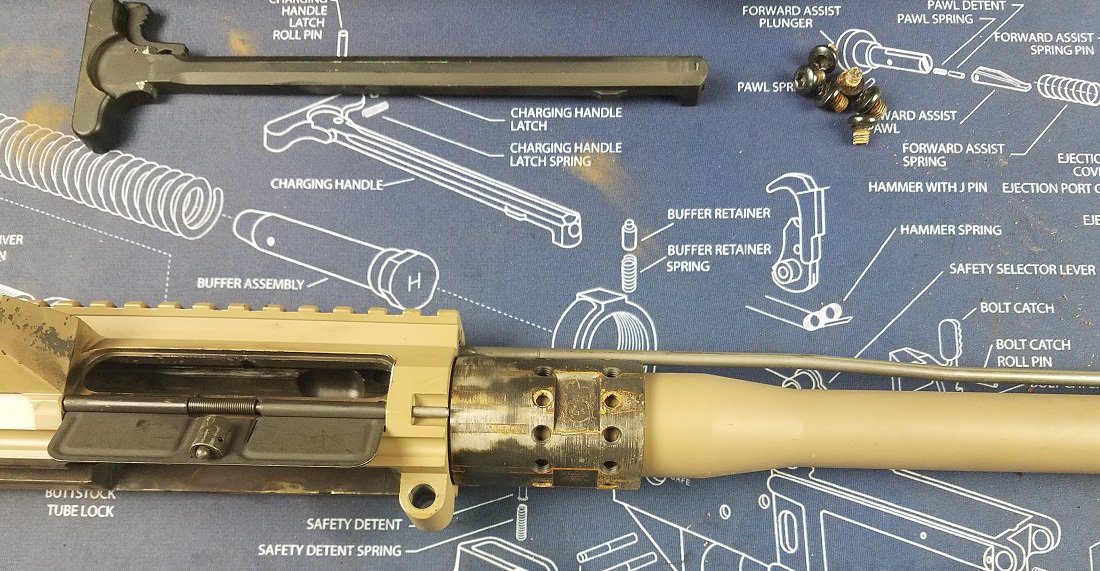How to Install a New Barrel on your AR 15 or AR10 - Hold Right Edge