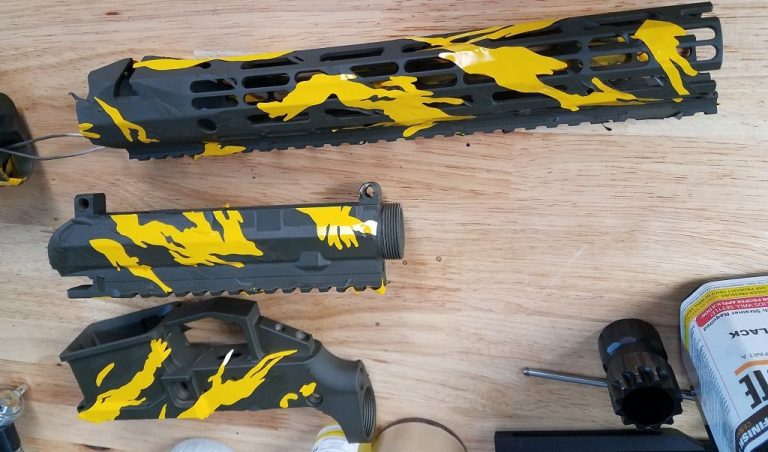 How to DIY Camo Paint your Gun - Hold Right Edge