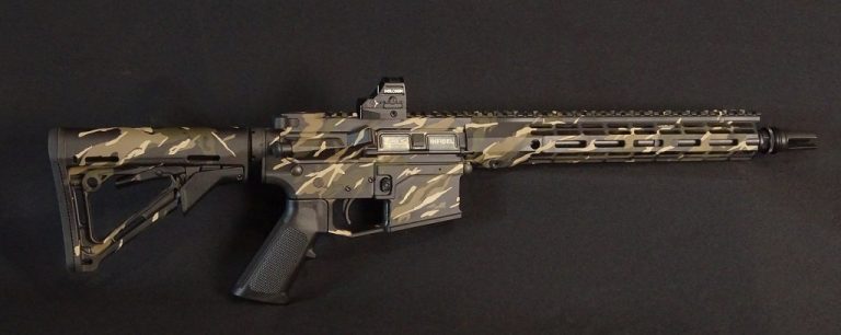 How to DIY Camo Paint your Gun - Hold Right Edge
