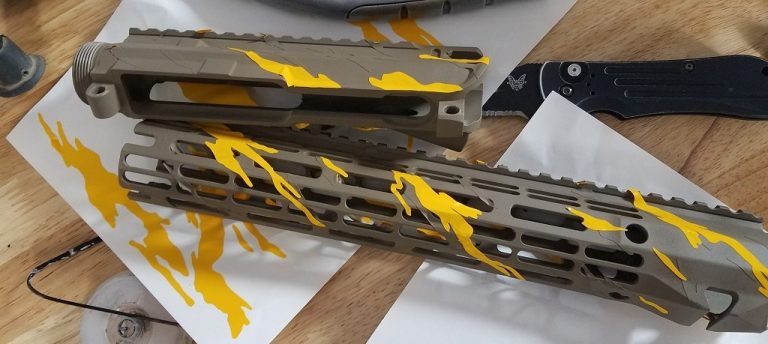 How to DIY Camo Paint your Gun - Hold Right Edge