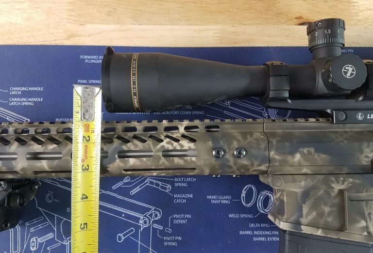 How to Sight In and check a Rifle Scope - Hold Right Edge